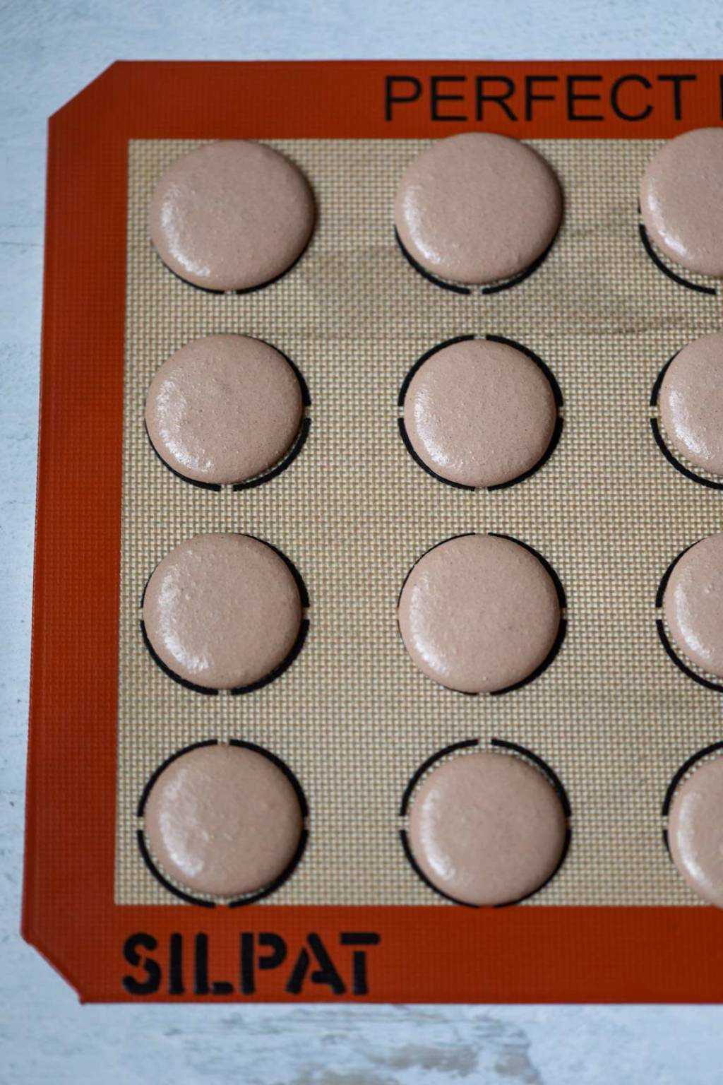 Chocolate macarons shells recipe - Everything Marina