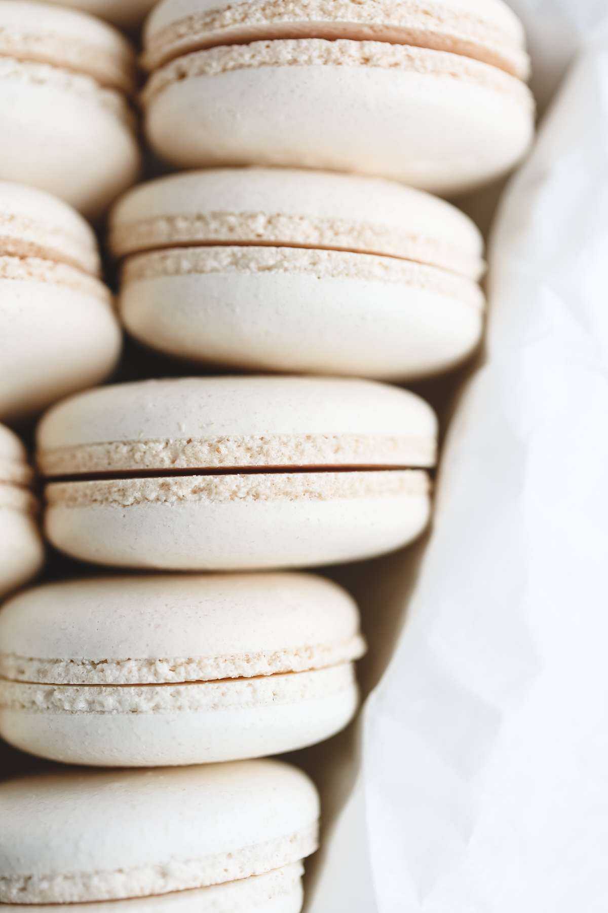 French Meringue Macarons Shells - Everything Marina