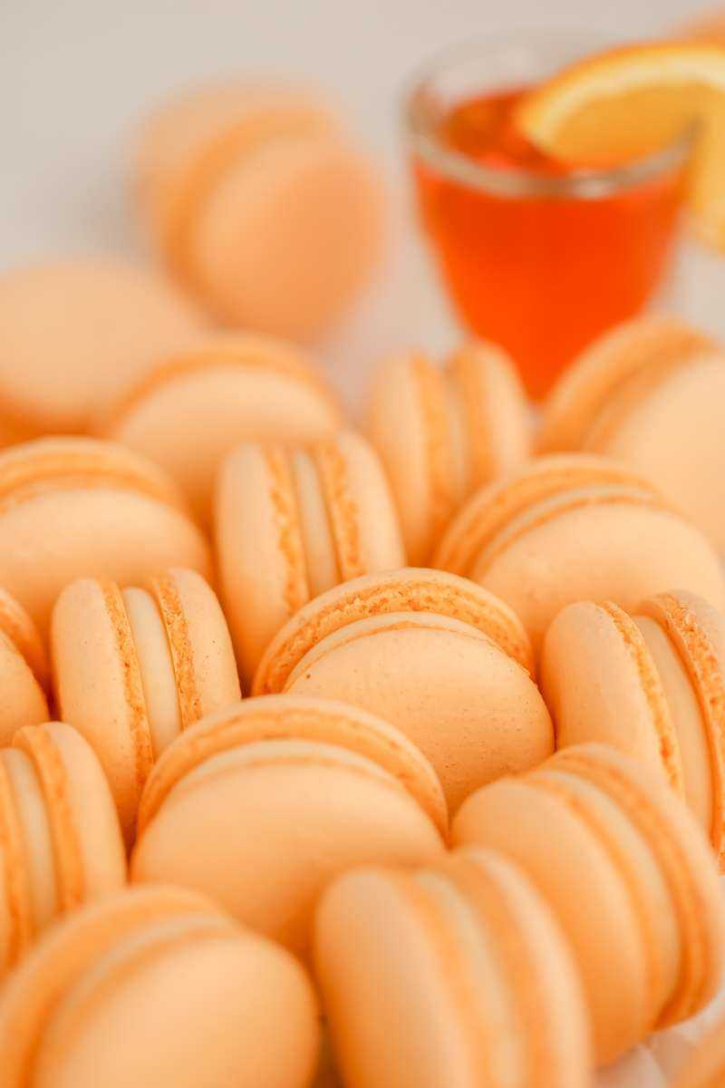Aperol macarons - Everything Marina